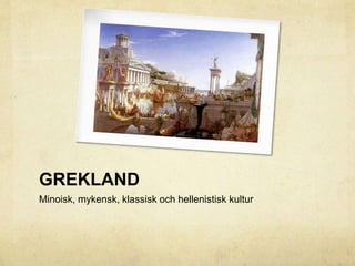 Antiken grekland | PPTX