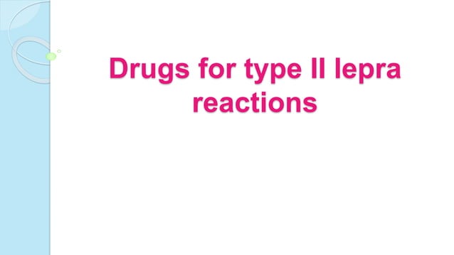 Anti leprosy drugs | PPTX