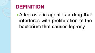 Anti leprosy drugs | PPTX