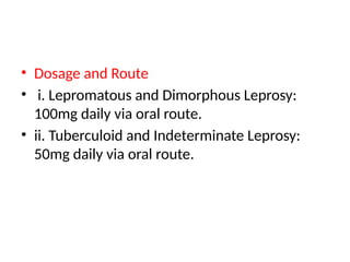 Anti leprosy drugs and Nurses Responsibilities.pptx