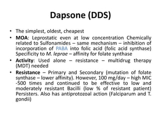 Antileprotic agents | PPTX