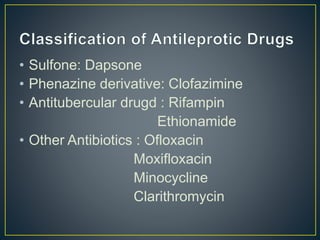Pharmacology of Anti leprotic Agents | PPTX