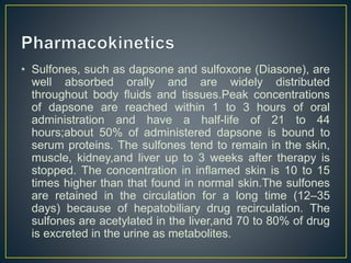 Pharmacology of Anti leprotic Agents | PPTX