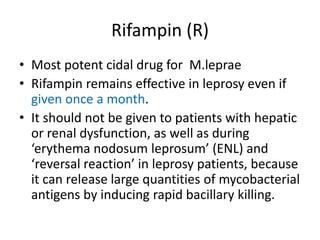 Antileprotic drugs | PPTX