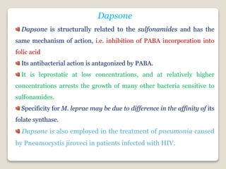 Antileprotic drugs | PPTX