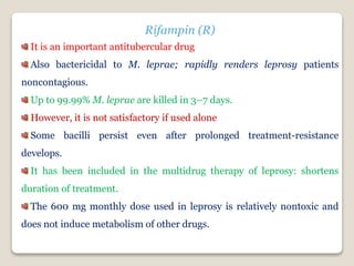 Antileprotic drugs | PPTX