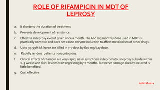Antileprotic drugs new | PPTX