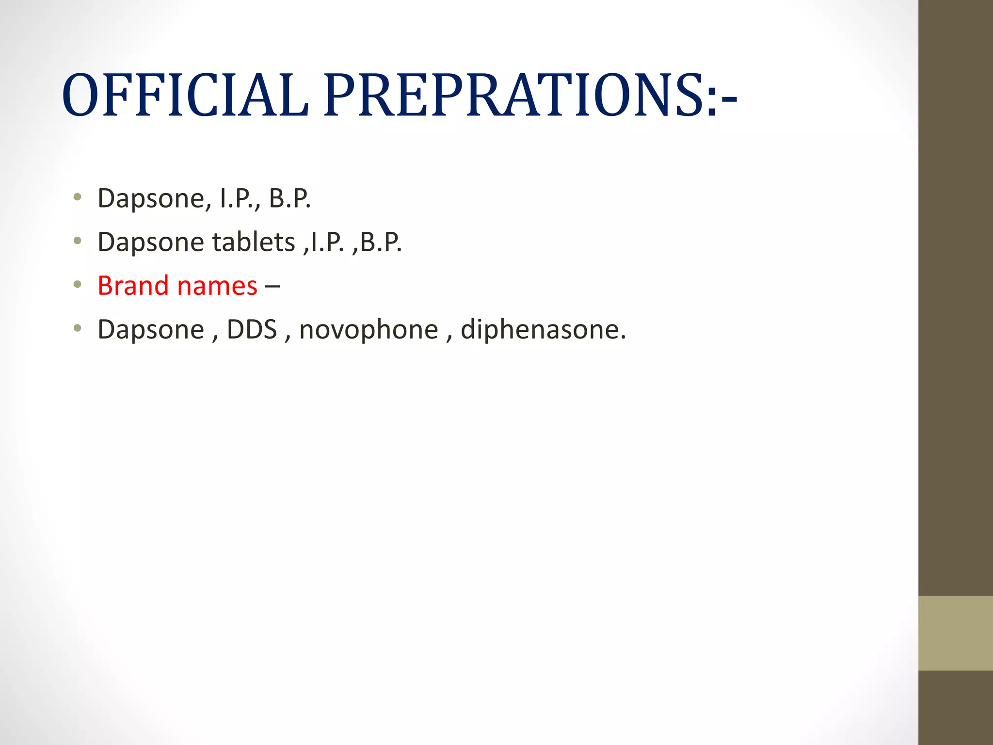 STUDY IN YOUR WAY ANTILEPROTIC DRUGS | PPTX