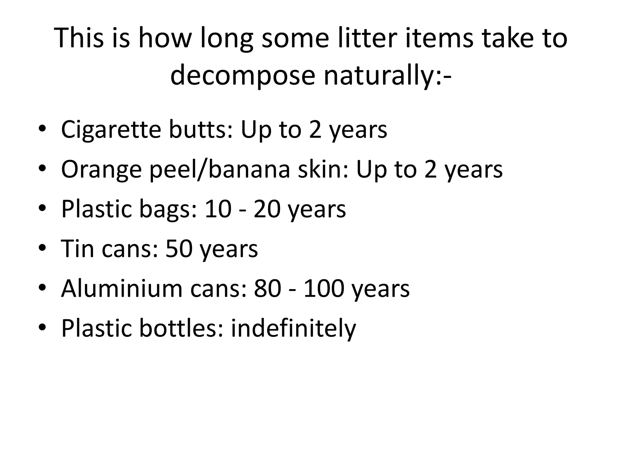 Anti littering lesson | PPTX