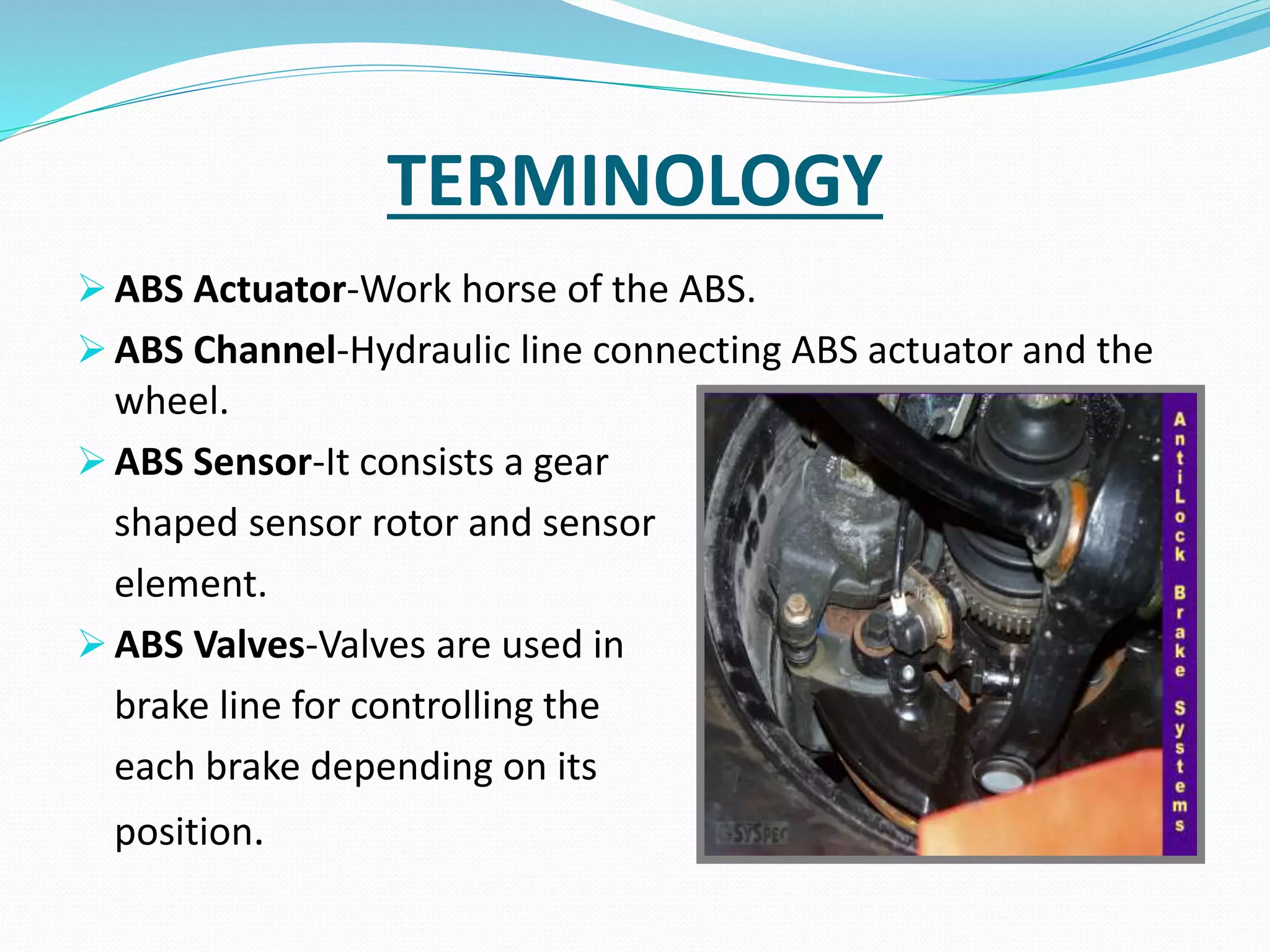 Anti lock braking system | PPTX