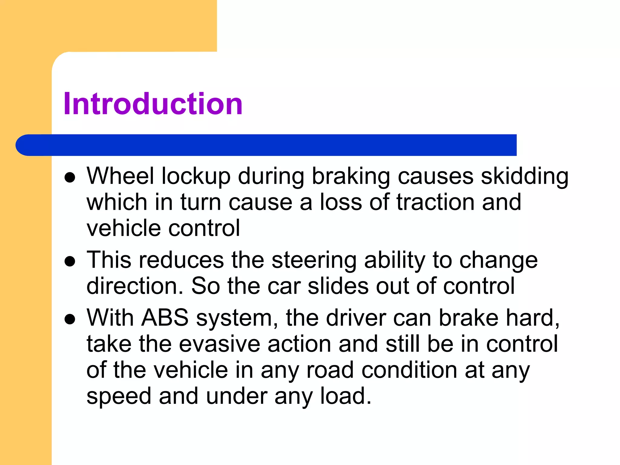 Aeps Pieces | Anti lock braking system | PPT