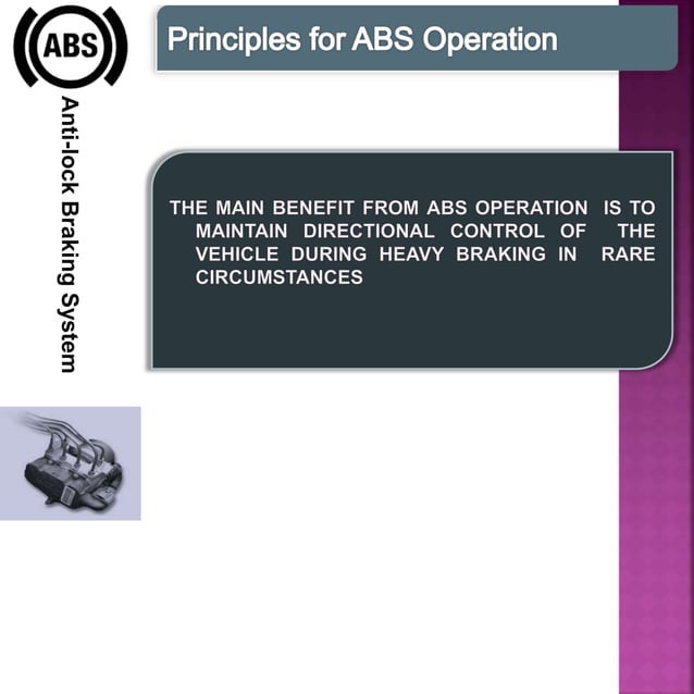 Antilock braking system (abs) | PPTX