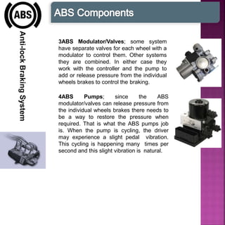 Antilock braking system (abs) | PPTX