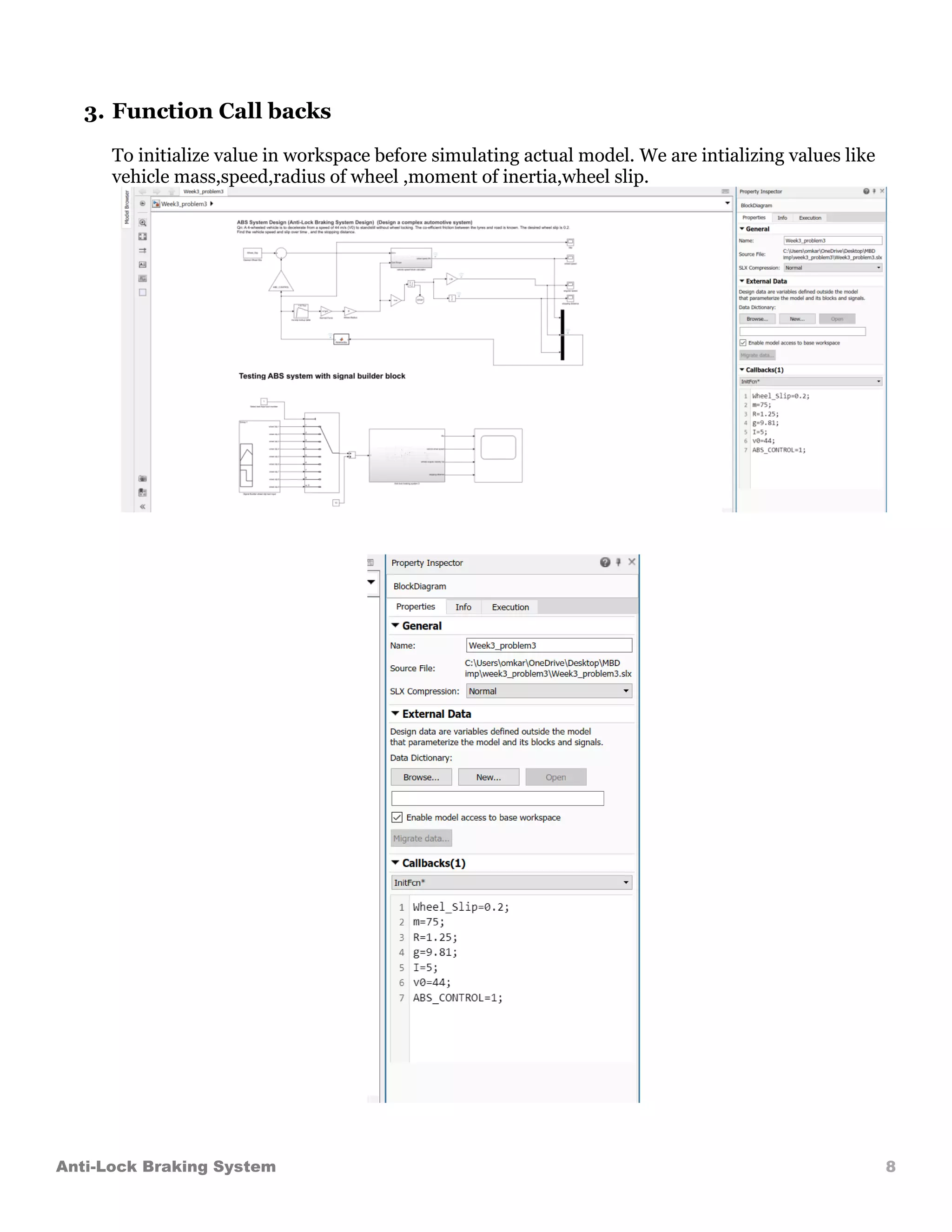 Anti lock braking (ABS) Model based Design in MATLAB-Simulink | PDF