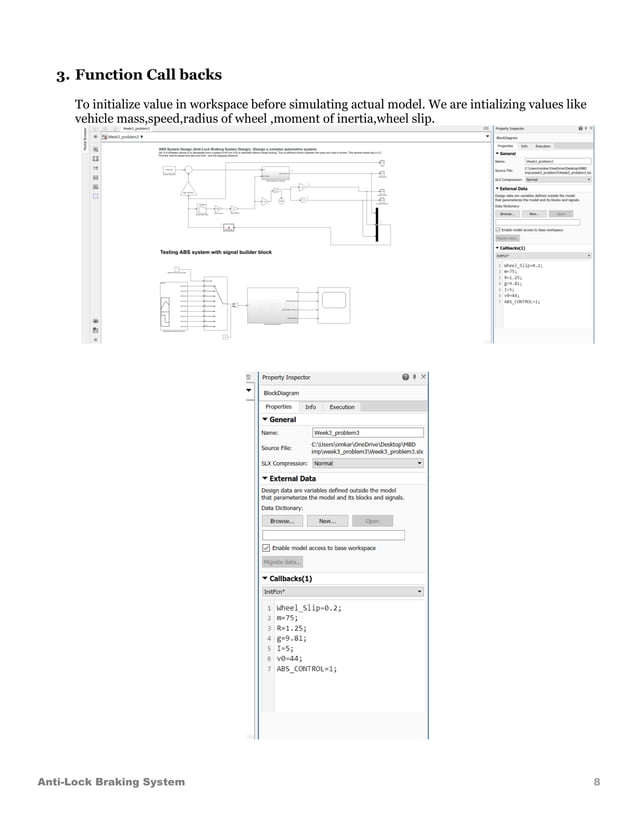 Anti lock braking (ABS) Model based Design in MATLAB-Simulink | PDF ...