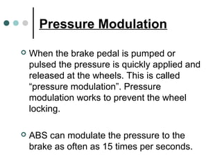 Antilocking brake sys | PPS