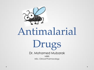 Antimalarial drugs important very drug.pptx