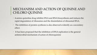 Anti malarial agents | PPT