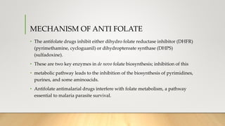 Anti malarial agents | PPT