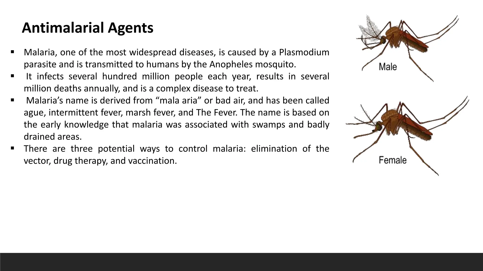 Antimalarial agents-Medicinal Chemistry | PDF