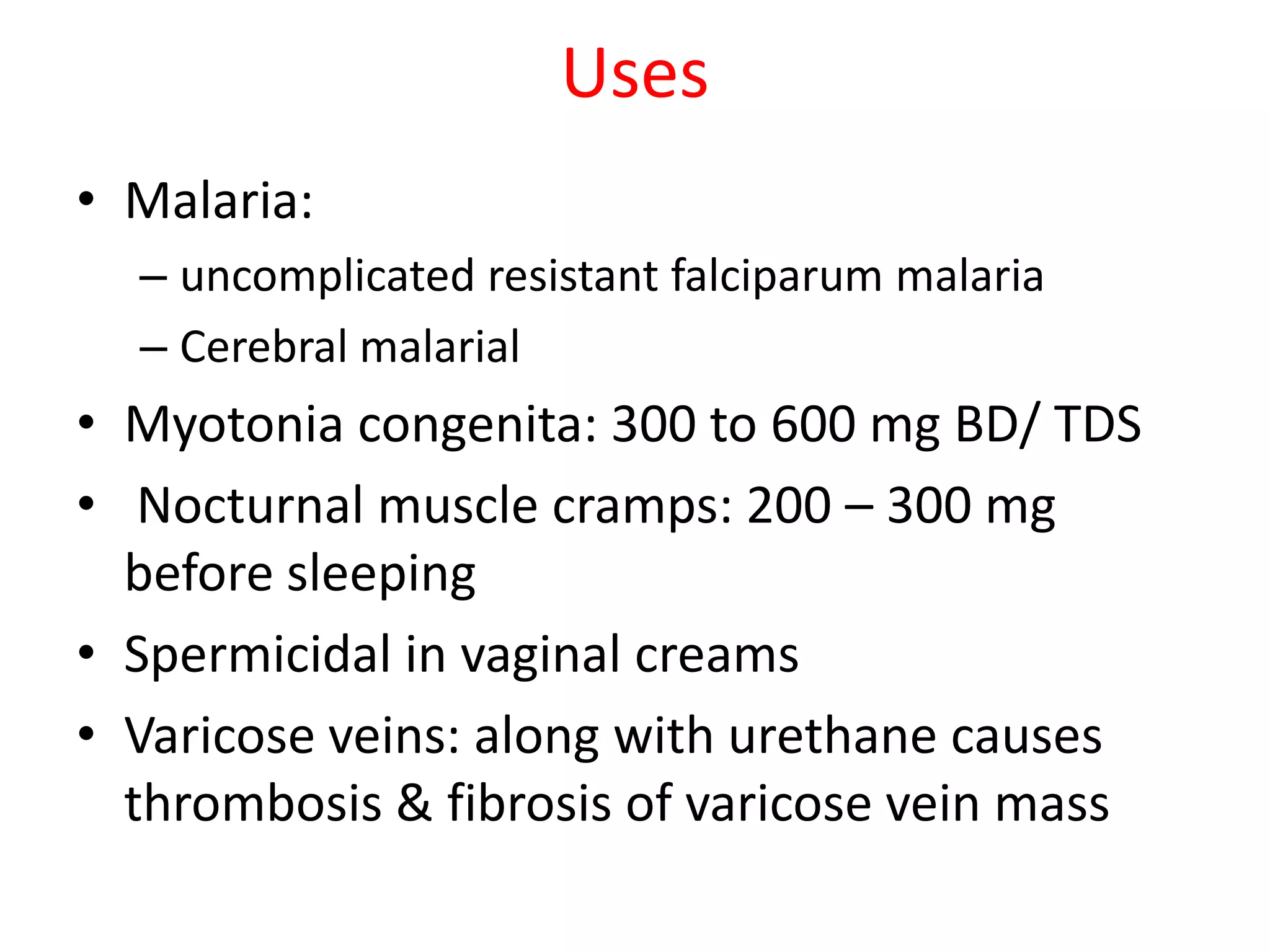 Antimalarial drugs | PPTX