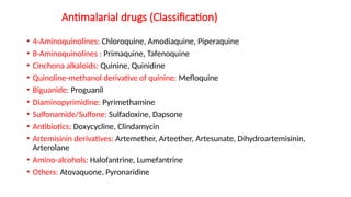 Antimalarial drugs uses-1 8.1. 2025.pptx