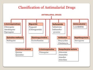 Antimalarial drugs | PPTX