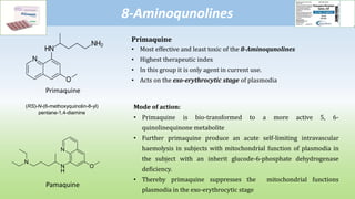 Antimalarial drugs | PDF