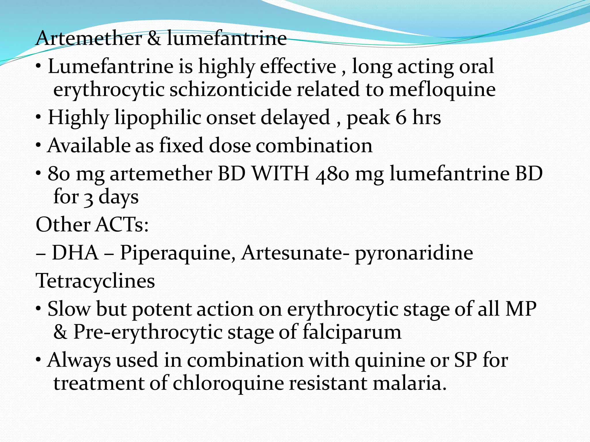 Anti malarial drugs.pptx
