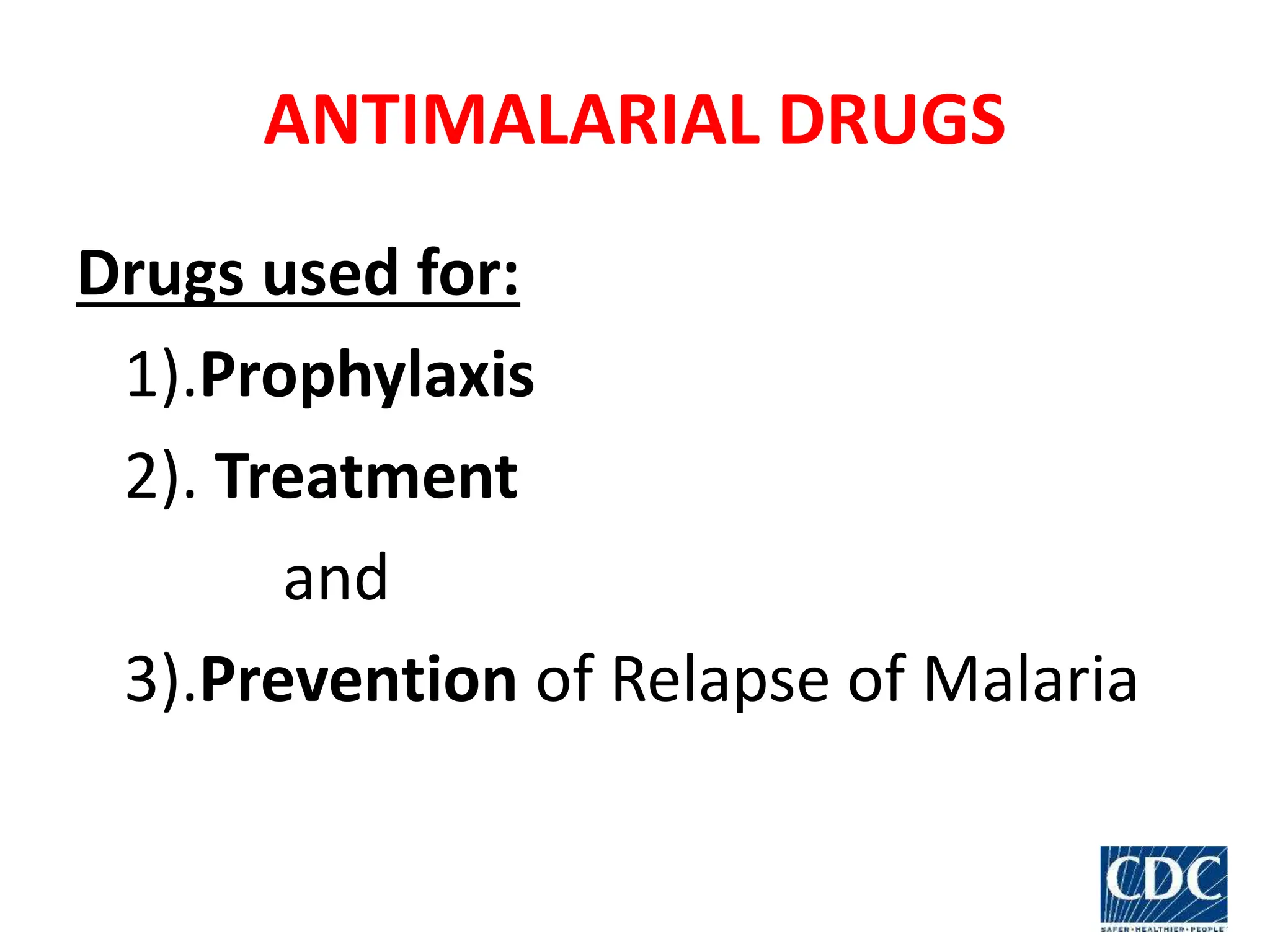 Antimalarial drugs. Vivax, falciparum ,ovale, malarae | PPTX