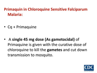 Antimalarial drugs. Vivax, falciparum ,ovale, malarae | PPTX