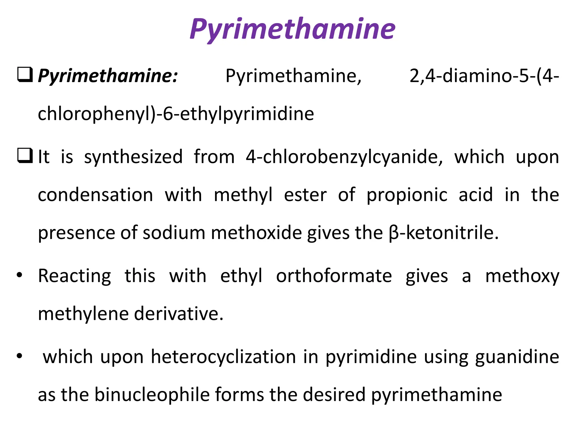 Antimalarial Drugs.pptx Pharm. D # year MC | PPT