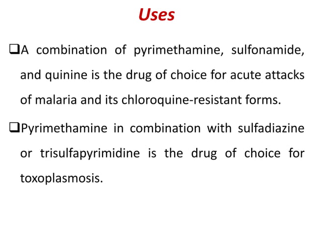 Antimalarial Drugs.pptx Pharm. D # year MC | PPT