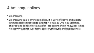 Antimalarial drugs _classification_overview.pptx