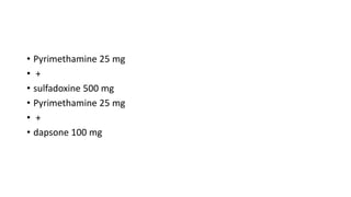 Antimalarial drugs _classification_overview.pptx