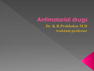 Antimalarials | PPT