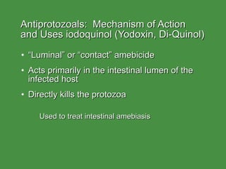 Antimalarials,antiprotozaol & antihelmentic agents | PPT