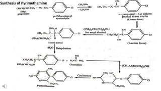 Complete Chapter of Anti-malarial Drugs Part -2 | PPTX