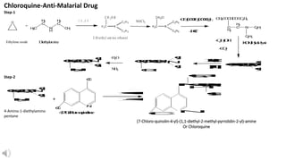 Complete Chapter of Anti-malarial Drugs Part -2 | PPTX
