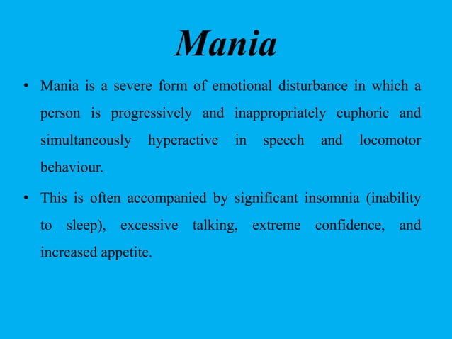 Antimanic drugs and its pharmacology | PPTX