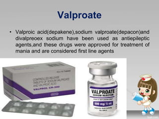 Antimanic agents | PPTX