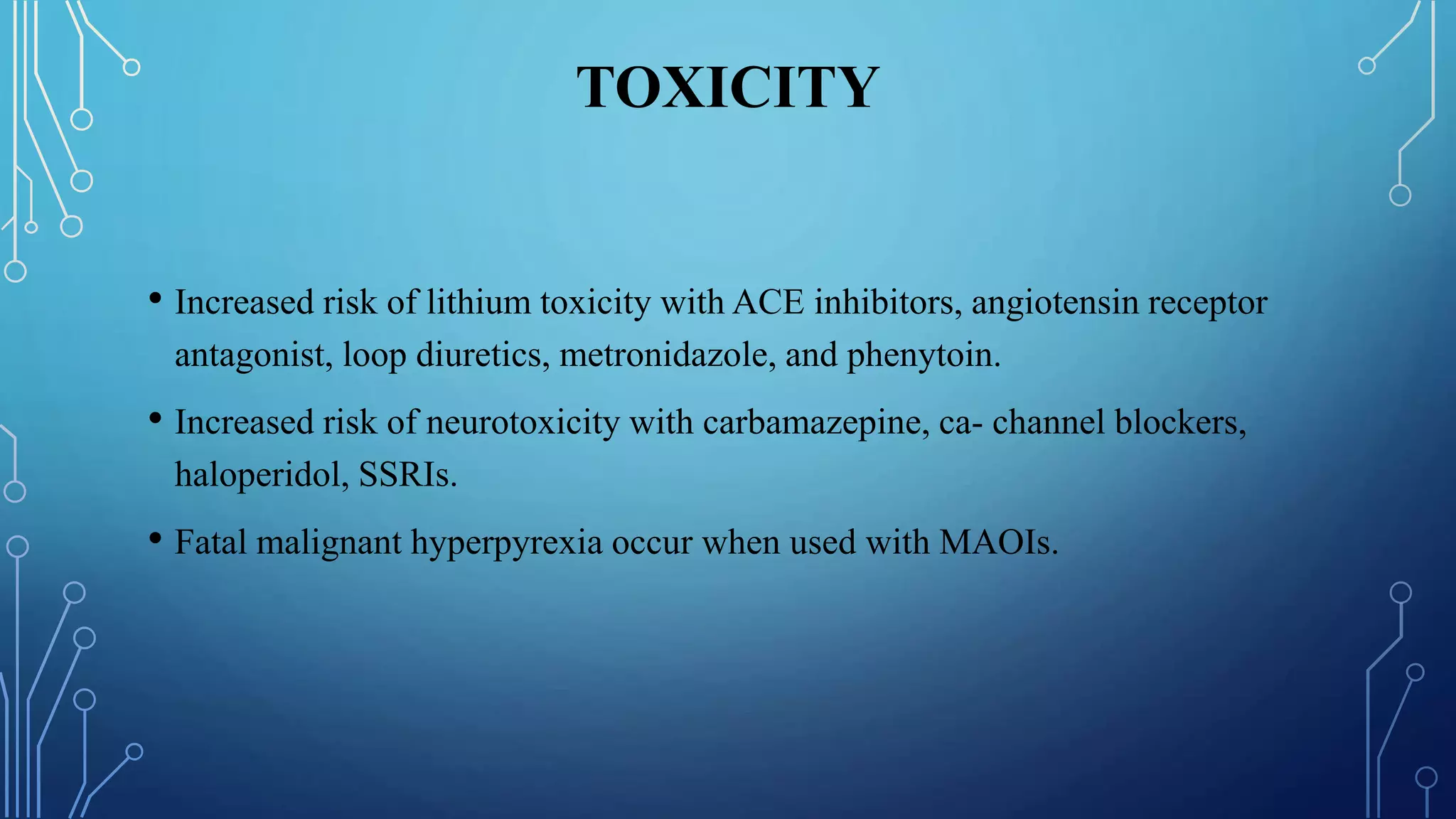 Anti manic drug lithium | PPTX