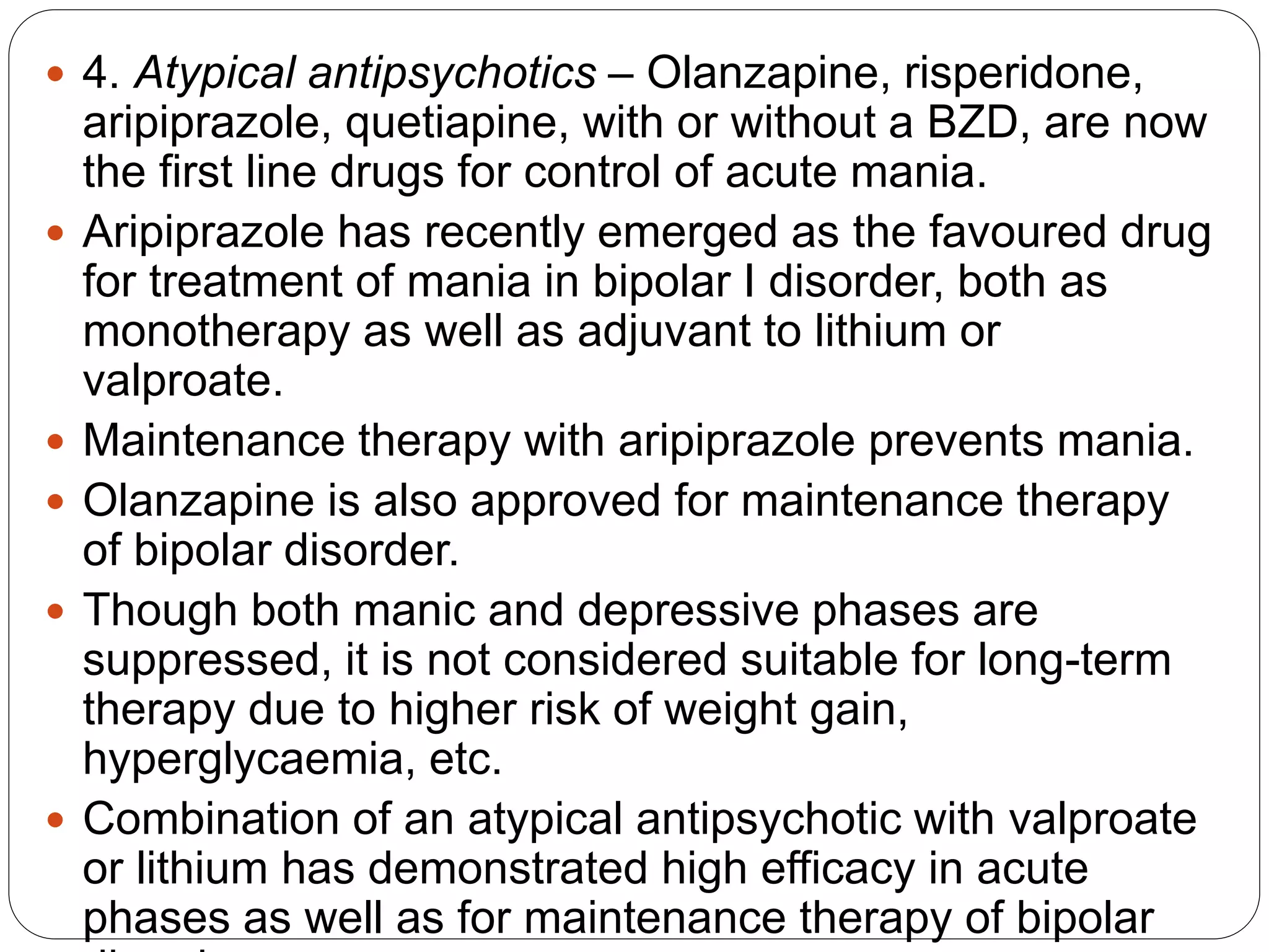 Antimanic drugs | PPTX