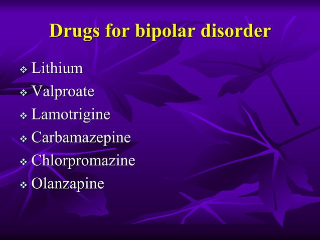 Antimanic drugs | PDF | Chemistry | Science