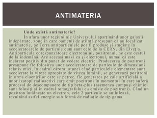 Materie si antimaterie | PPT | Free Download
