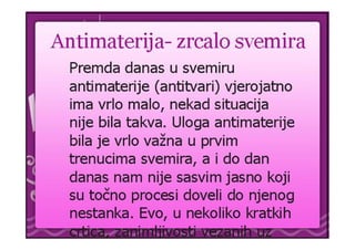 Antimaterija | PDF