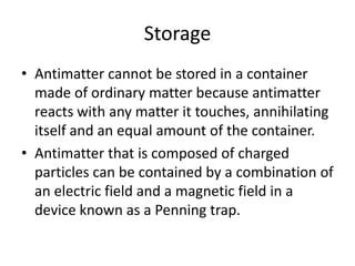Anti Matter | PPT