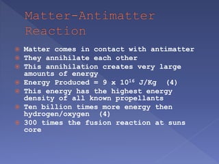 Antimatter | PPTX