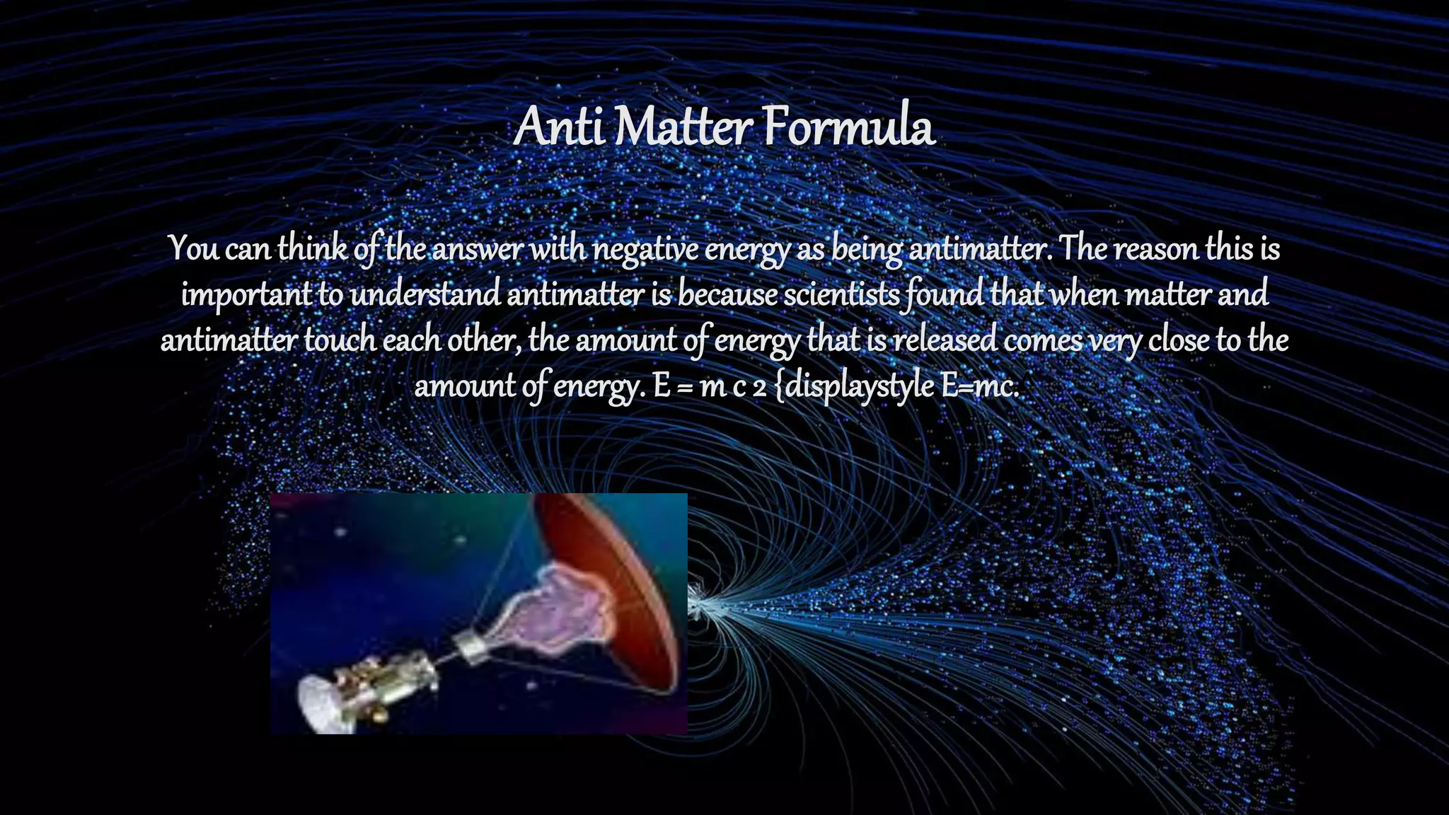 Anti matter | PPTX