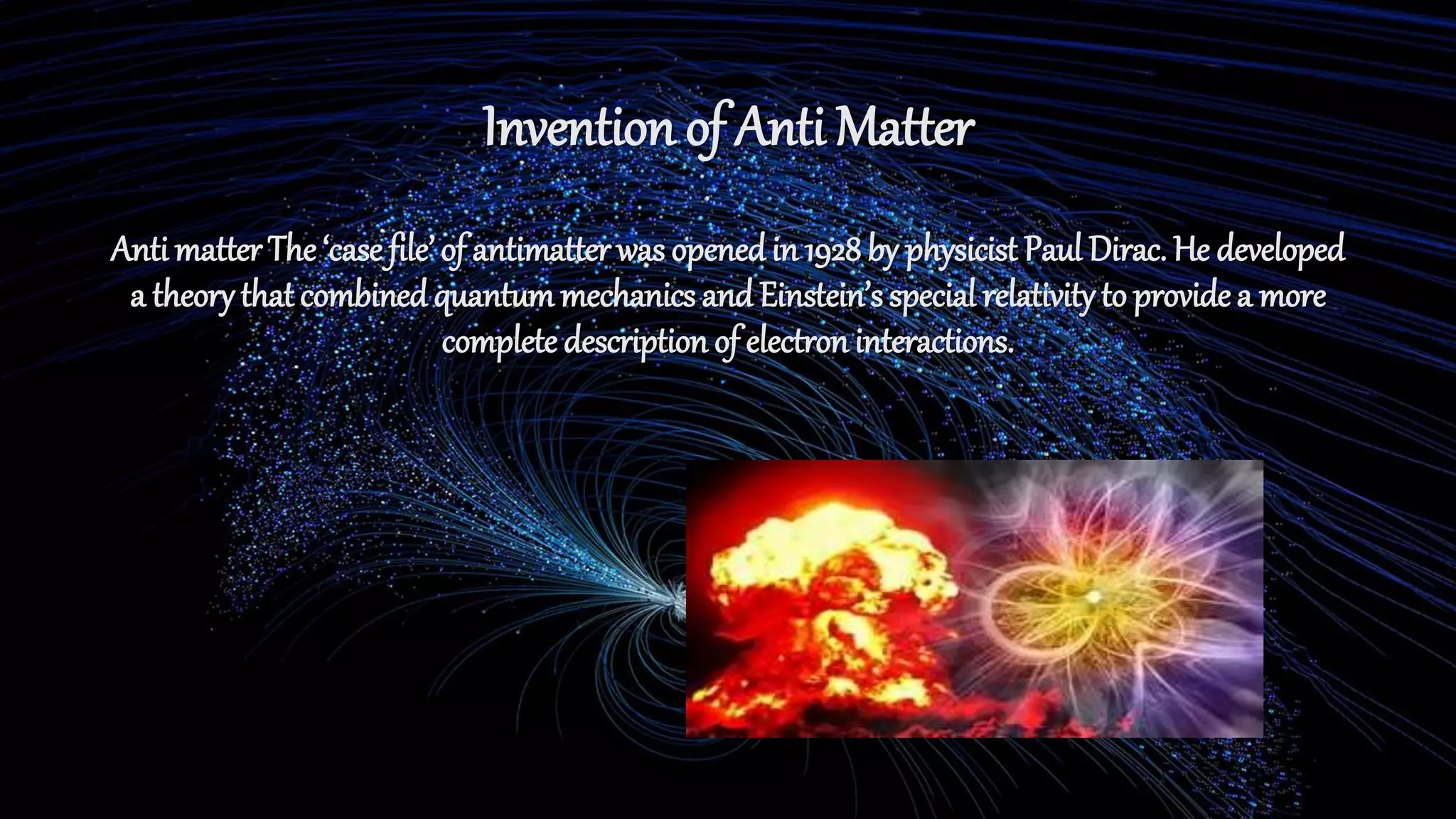 Anti matter | PPTX